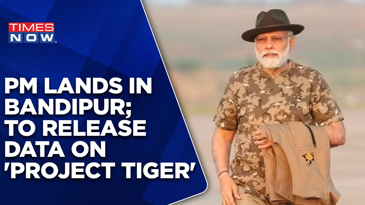 PM Modi Visits Bandipur Tiger Reserve, To Release Crucial Data On ...