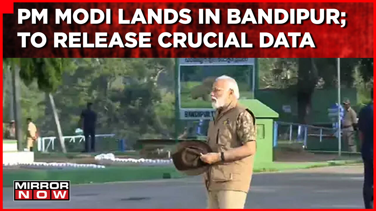 PM Modi Visits Bandipur Tiger Reserve, To Release Crucial Data On ...