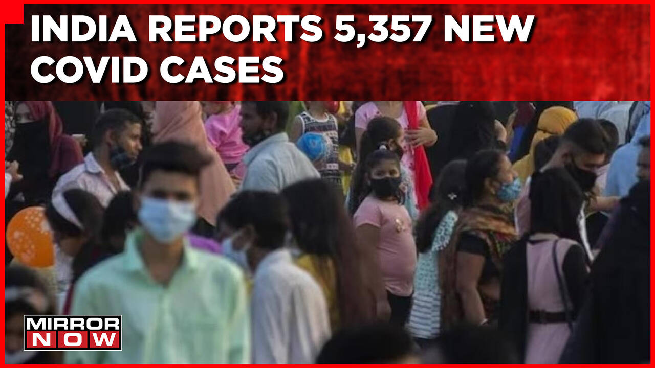 Corona Update: India Reports 5,357 New Covid Cases In 24 Hours ...