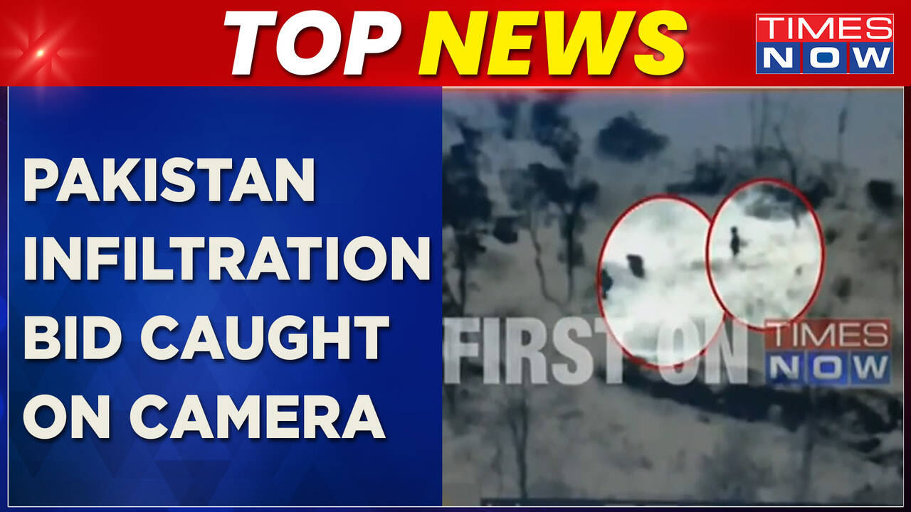 Top News | Pak Infiltration Bid Caught On Cam | Forces Foil Intrusion ...