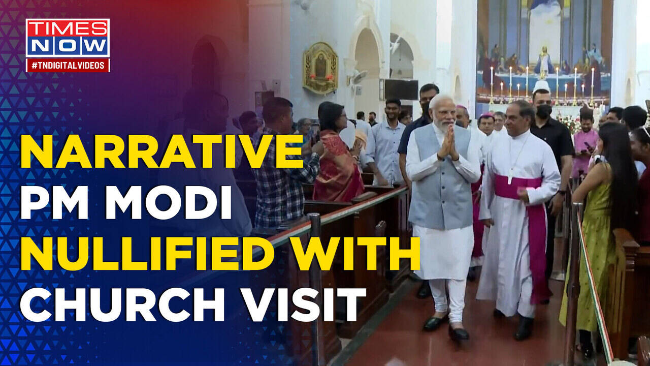 In Historic Visit, PM Modi Celebrates Easter Sunday At Delhi Church ...