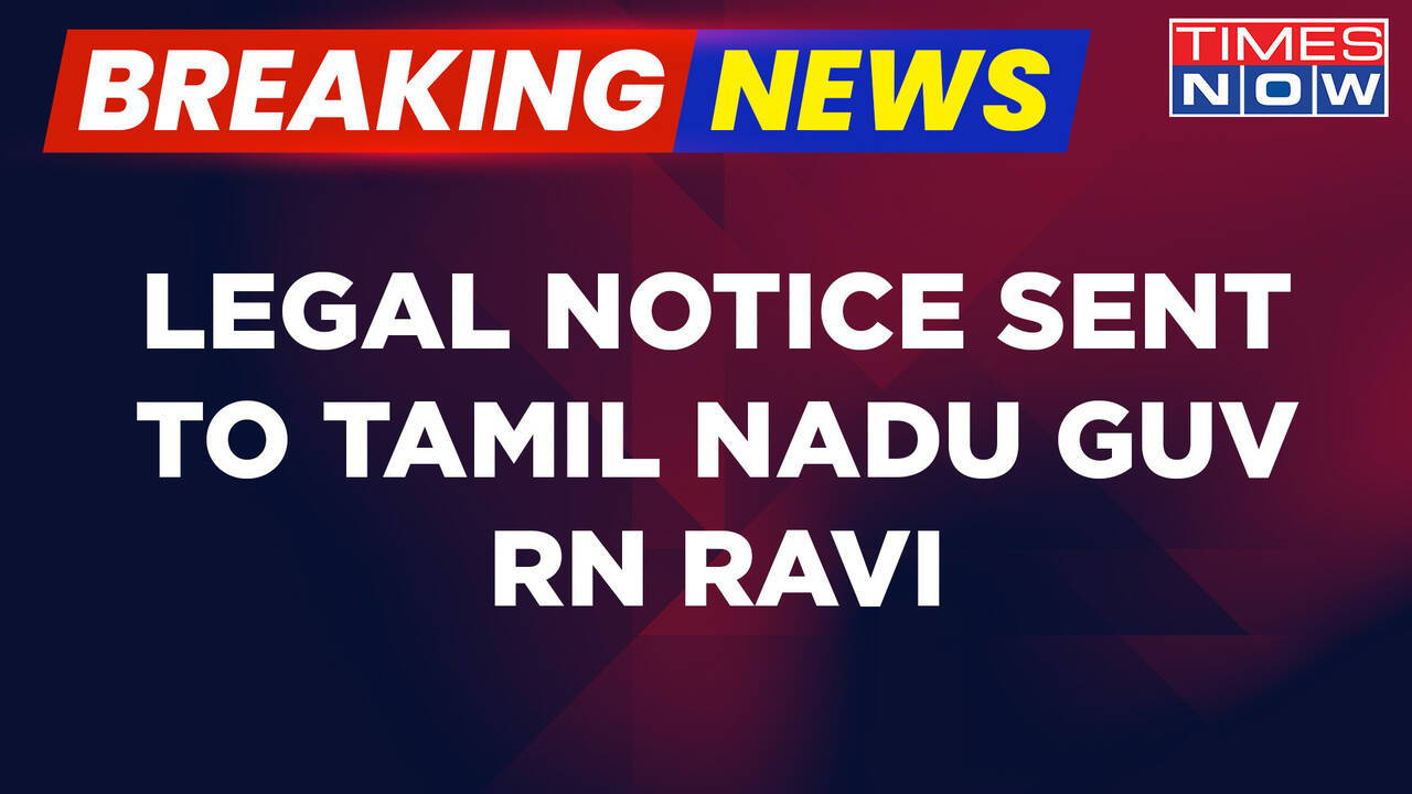 Breaking News | Trouble Mounts For Tamil Nadu Governor| Legal Notice ...