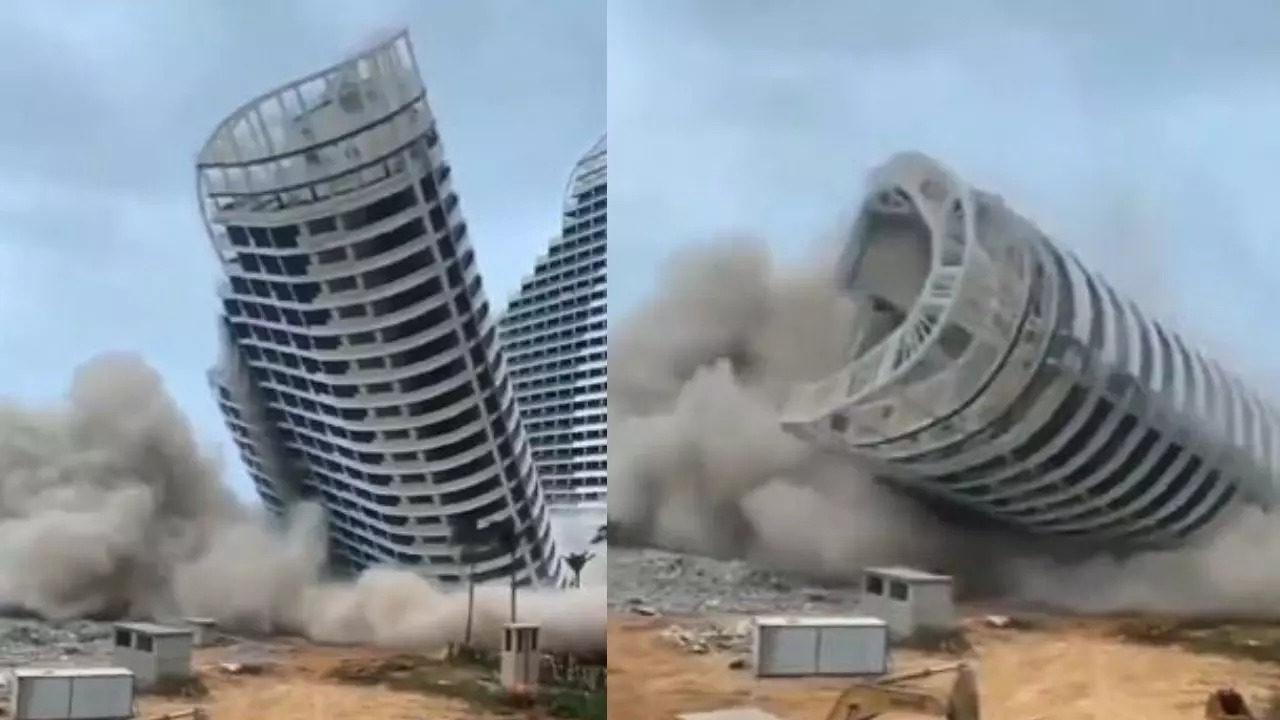 Building Collapse Video | Skyscraper Collapses Sideways In Shocking ... Building Collapse Video | Skyscraper Collapses Sideways In Shocking ...
