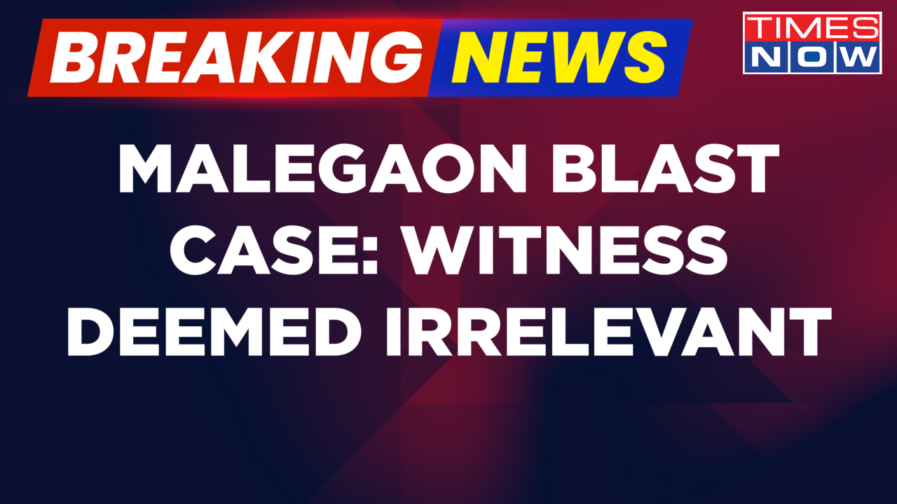 Breaking News | Malegaon Blast Case 2008: Witness Deemed Irrelevant, 9 ...