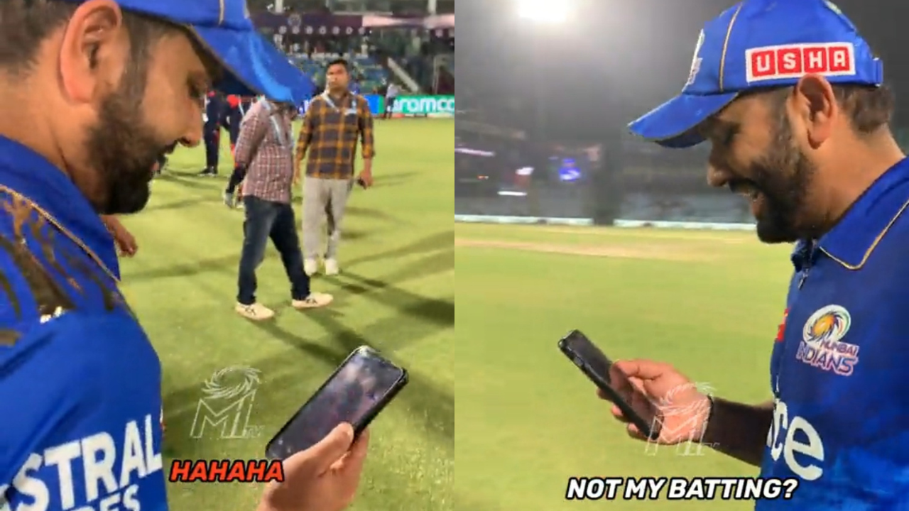 Sammy Not Happy With My Batting? Rohit Sharma's Hilarious Response To Wife Ritika On Video Call ...