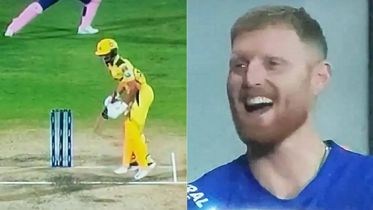 WATCH: Ben Stokes' Reaction After Ruturaj Gaikwad Gets Hit By Sandeep ...
