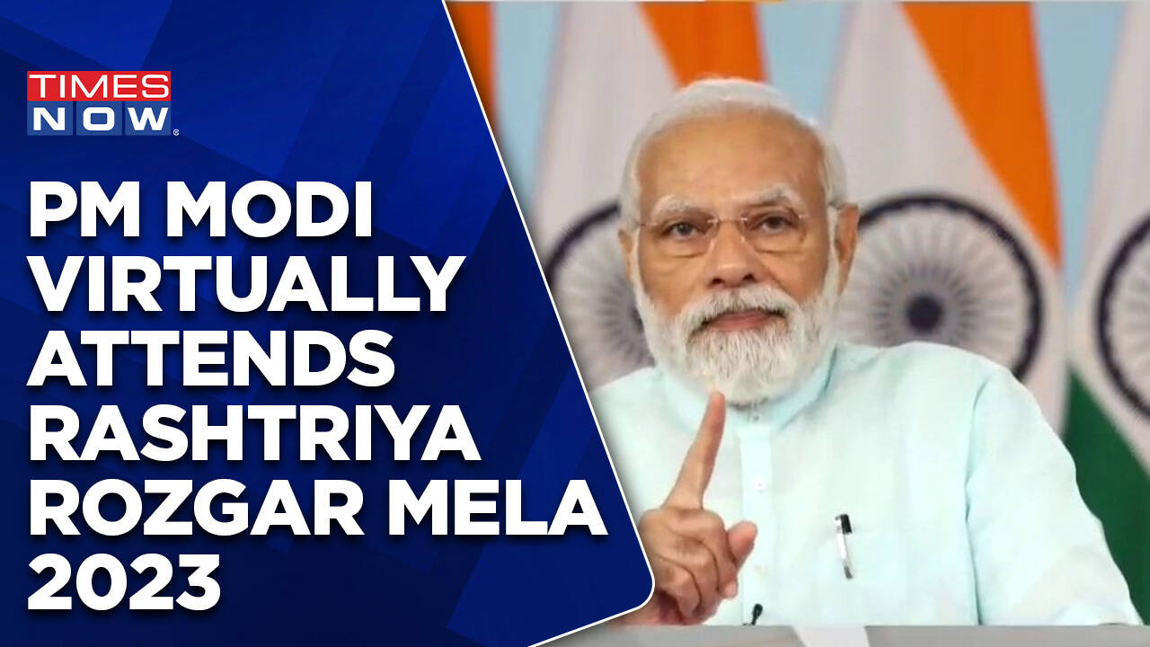 'Yuva Shakti' Transforming Vision For New India, Says PM Narendra Modi | Rashtriya Rozgar Mela ...