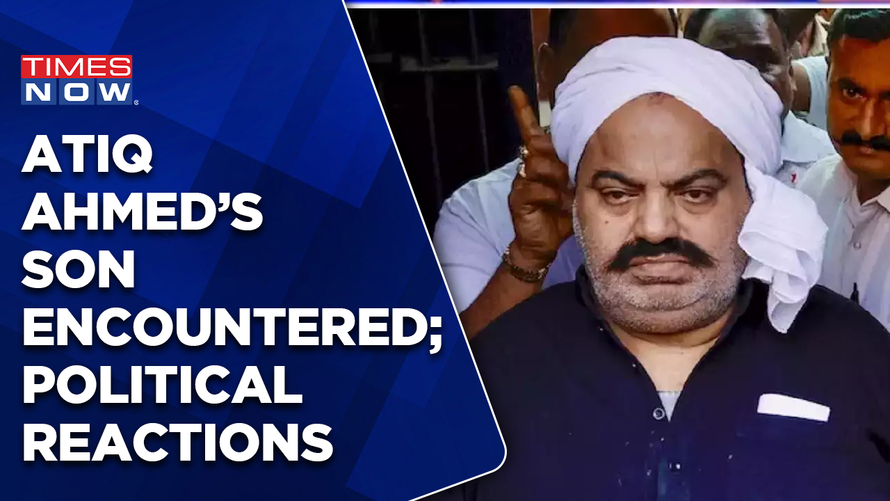 Atiq Ahmed's Son Asad Encountered By UP Police In Jhansi | Political ...