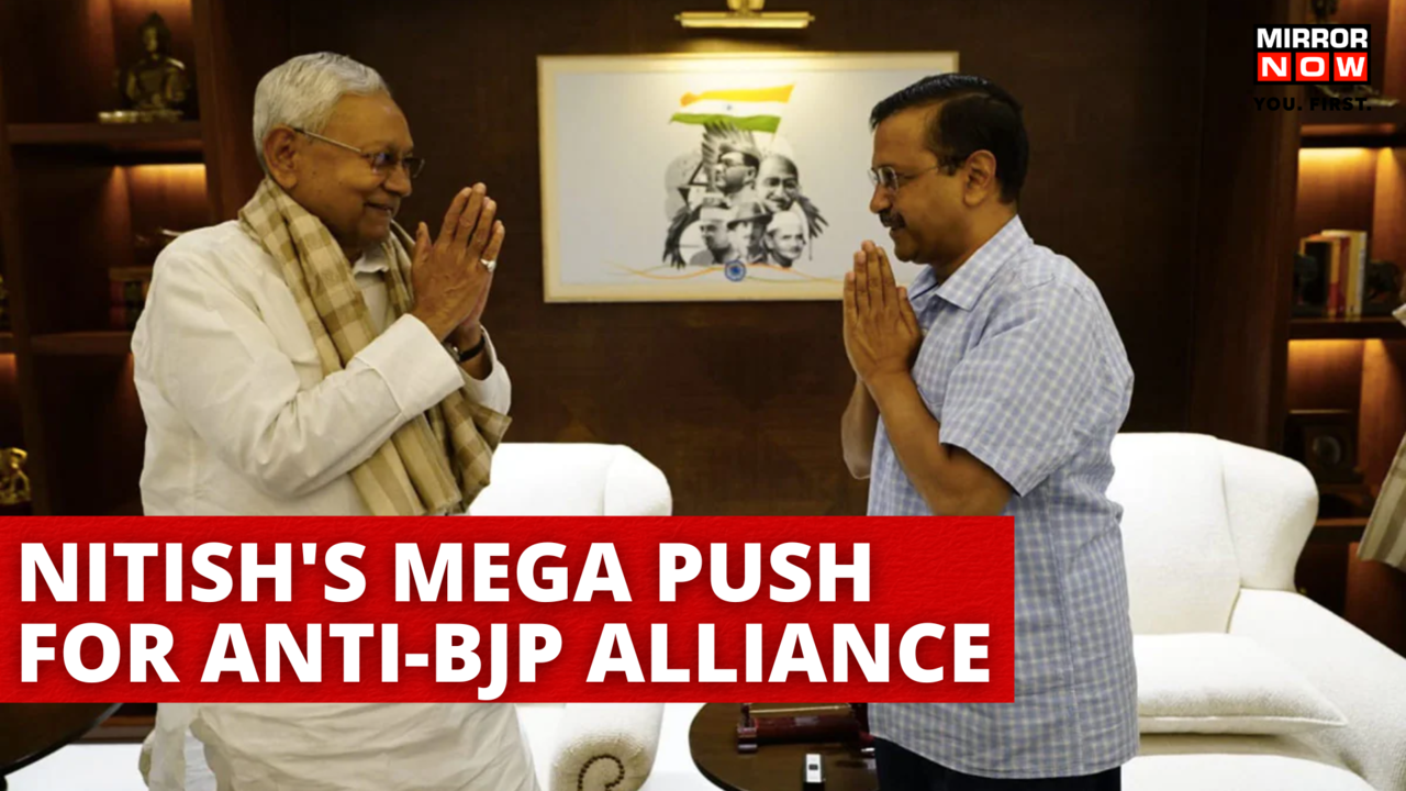Nitish Kumar's Mega Push For Anti-BJP Alliance | Politics News, Times Now Nitish Kumar's Mega Push For Anti-BJP Alliance | Politics News, Times Now