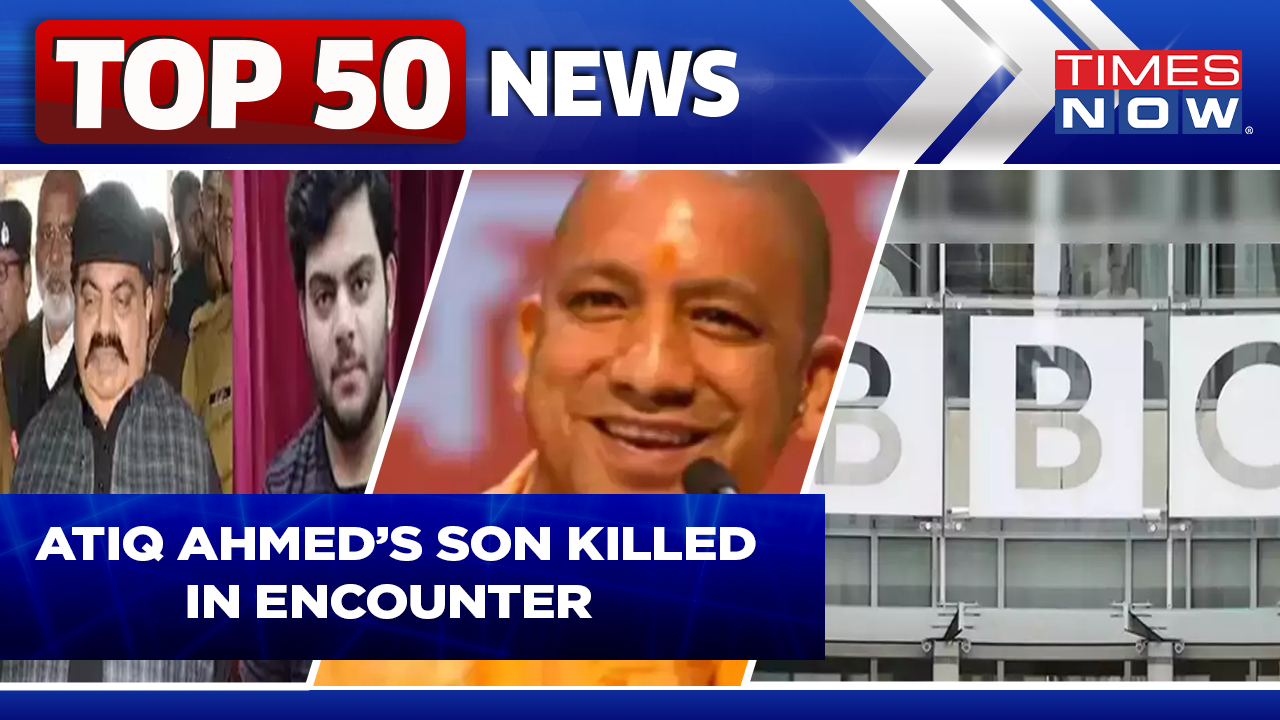Top Headlines | Atiq Ahmed's Son Asad Killed In Encounter | CM Yogi Adityanath Praises UP Police ...