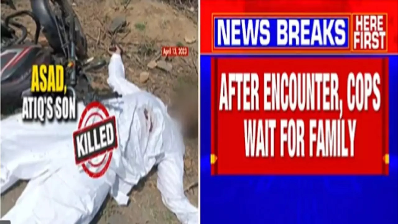 Atiq Ahmed Son Encounter: Asad's Nana, Ghulam's Wife May Take Bodies ...