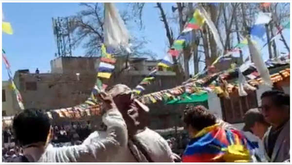 Shutdown In Ladakh In Support of Dalai Lama, Thousands Join Peace March ... Shutdown In Ladakh In Support of Dalai Lama, Thousands Join Peace March ...