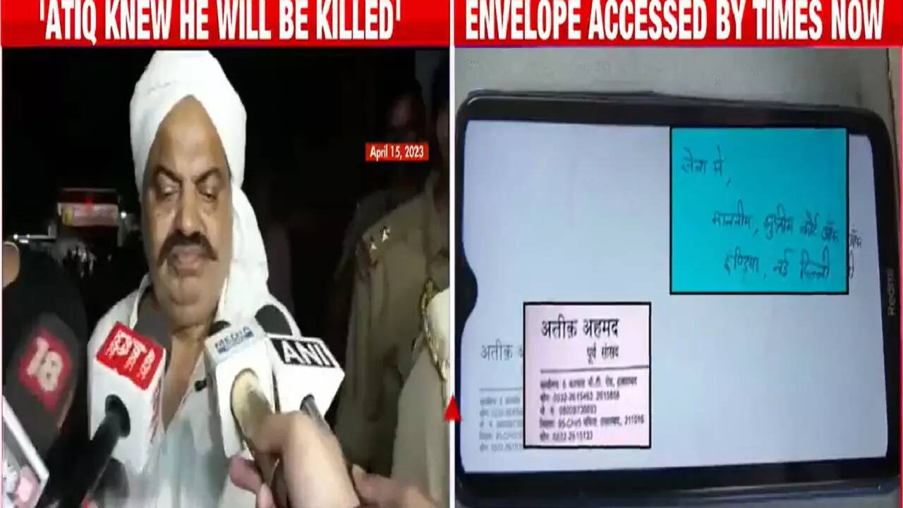 'Deliver If Killed...': Atiq Ahmed's 'Secret Letter' to Supreme Court ...