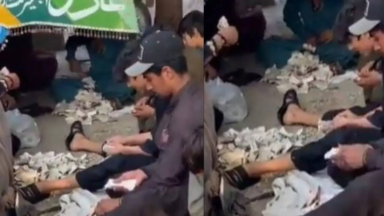 SHOCKING: Pakistani Beggars Counting Bags Of Cash In Viral Video Stun ...