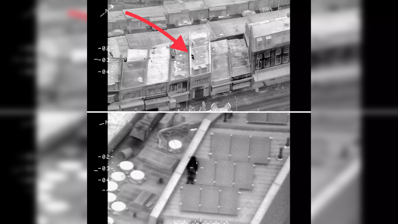 Burglar Pretends To Be Solar Panel On Rooftop To Hide From Police ...