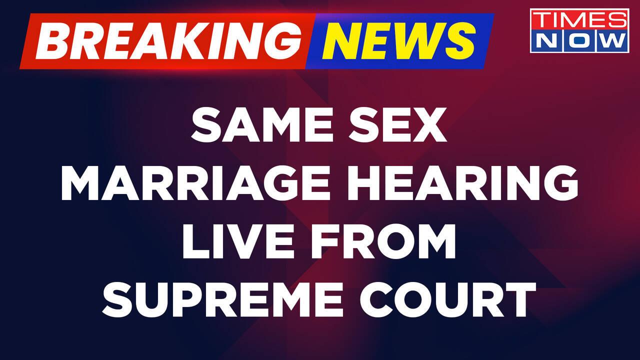 Same Sex Marriage Supreme Court Live Hearing Arguments Begins In Apex 8141