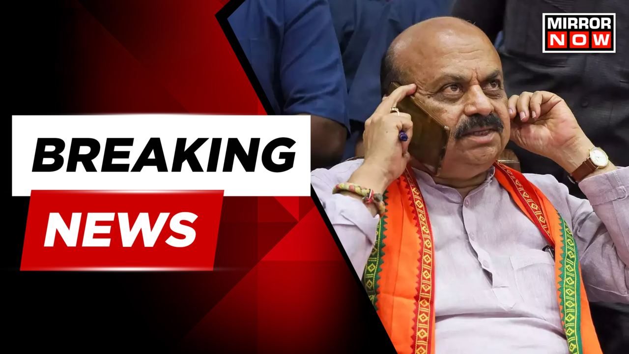 Breaking News: Karnataka CM Basavaraj Bommai Is All Set To File Nomination Today | Mirror Now ...