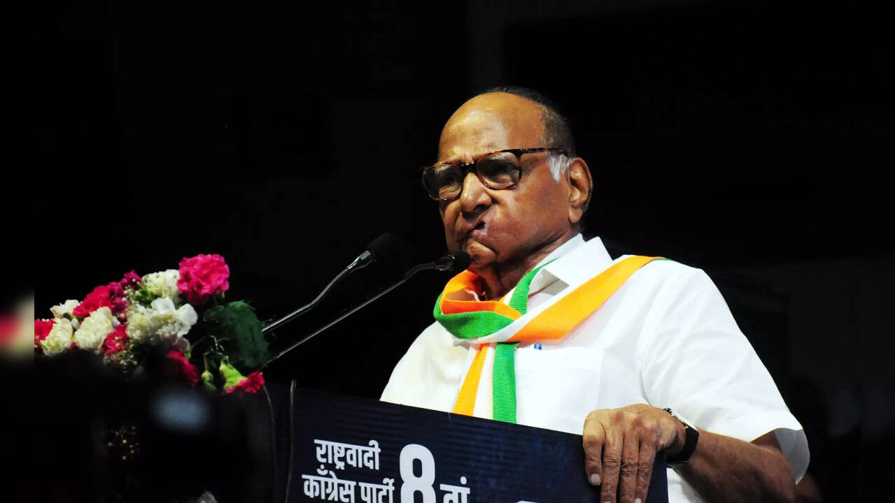NCP supremo Sharad Pawar meets industrialist Gautam Adani | India News ... NCP supremo Sharad Pawar meets industrialist Gautam Adani | India News ...