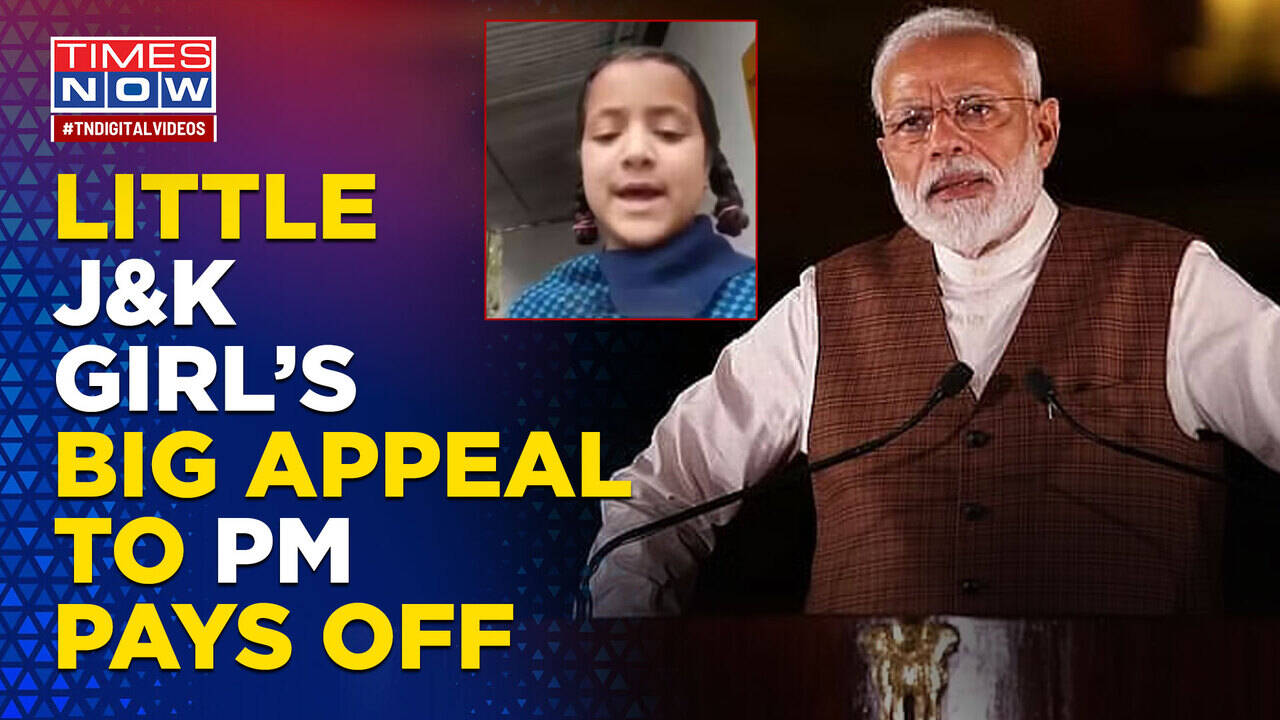 Here's How J&K Girl's Viral Appeal to PM Modi Transformed Her School ...