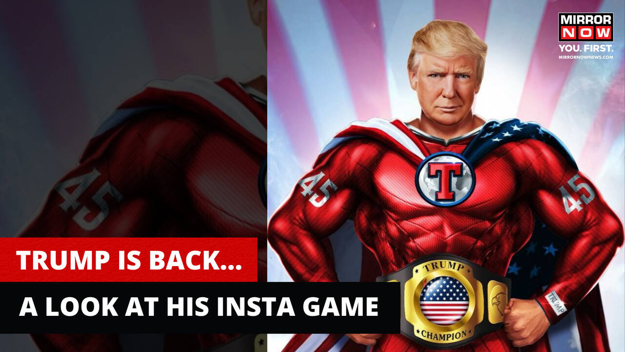 Donald Trump returns on Instagram after 2 years | US Capitol Hill ...