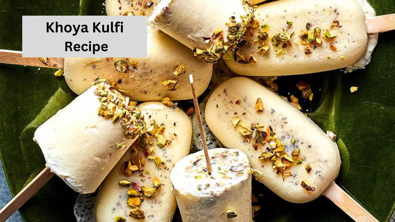 eid special khoya kulfi recipe, easy and tasty kulfi recipe for summer ...