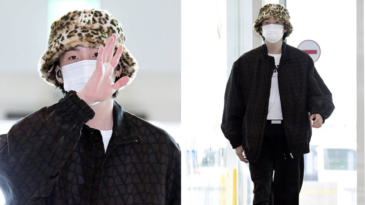 BTS' Suga Leaves ARMY In Awe Of His Duality As He Heads To New York From Incheon Airport For ...