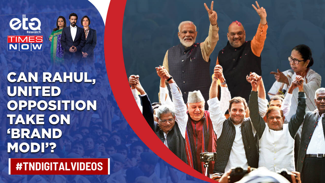 Rahul/United Opposition VS Modi: Times Now-ETG Survey Gives A Preview ...