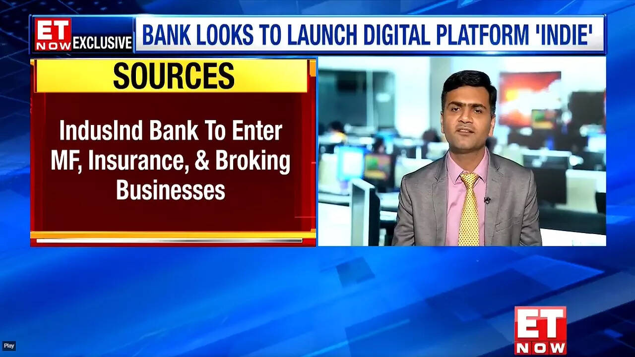 IndusInd Bank to enter insurance, mutual funds business; launch digital ...