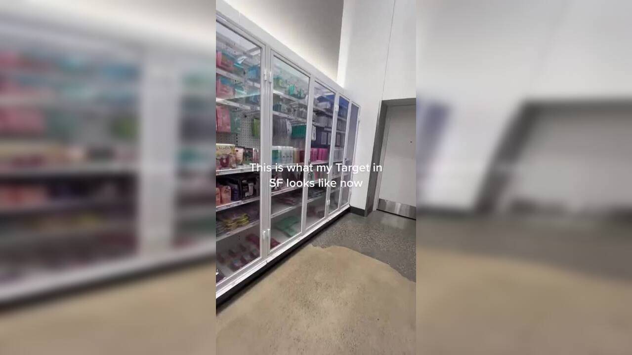 To Insecurity And Beyond: Supermarket Locks All It's Product Shelves ...