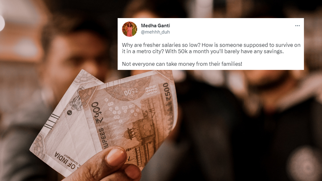 'Freshers Ko Itne Paise Milne Lage Kya': Woman Says Rs 50k Salary Not ... 'Freshers Ko Itne Paise Milne Lage Kya': Woman Says Rs 50k Salary Not ...