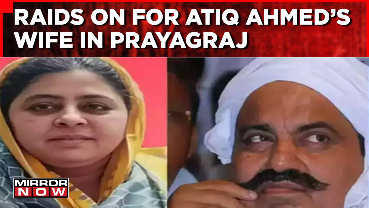 Raids On For Atiq Ahmed's Wife In Prayagraj | ED Seizes 6 Bank Accounts ...