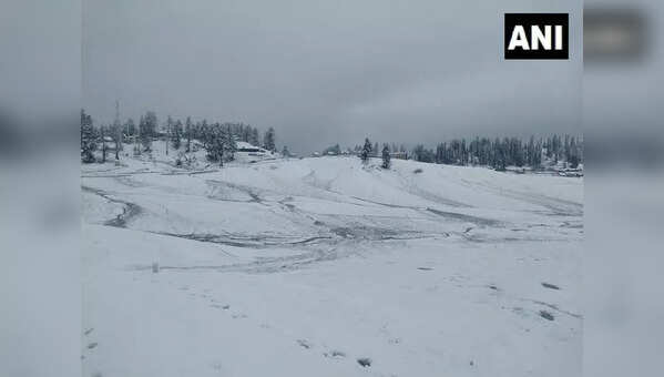 WATCH: Jammu and Kashmir's Gulmarg Receives Fresh Snowfall | India News ...