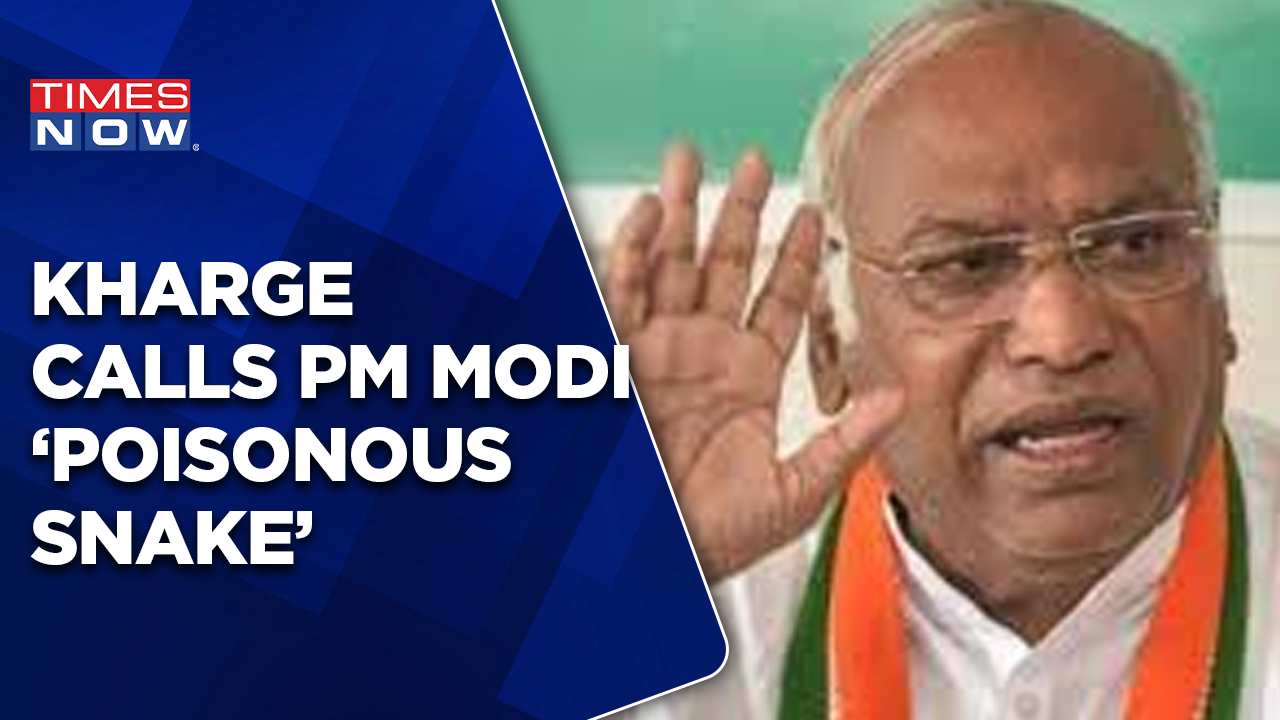 Times Now Accesses Copy Of BJP's Complaint To EC Over Kharge's 'Poisonous Snake' Remark Against ...