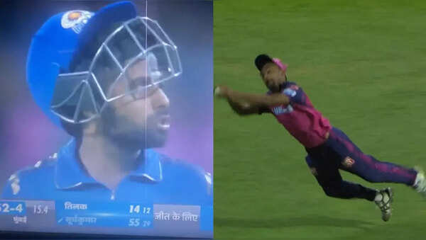 Suryakumar Yadav's Reaction After Sandeep Sharma Takes Incredible Catch To End His Innings Goes ...