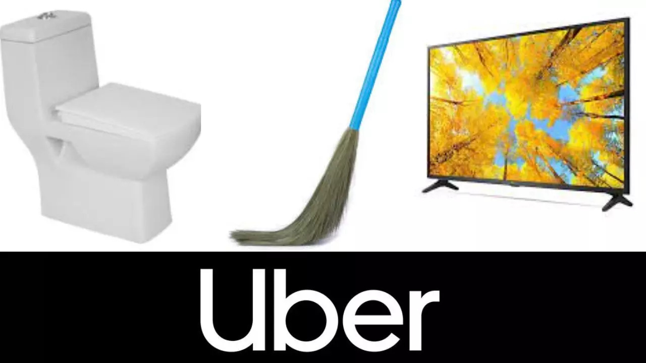 Uber lost and found index: Broom, TV, commode among top 10 items ...