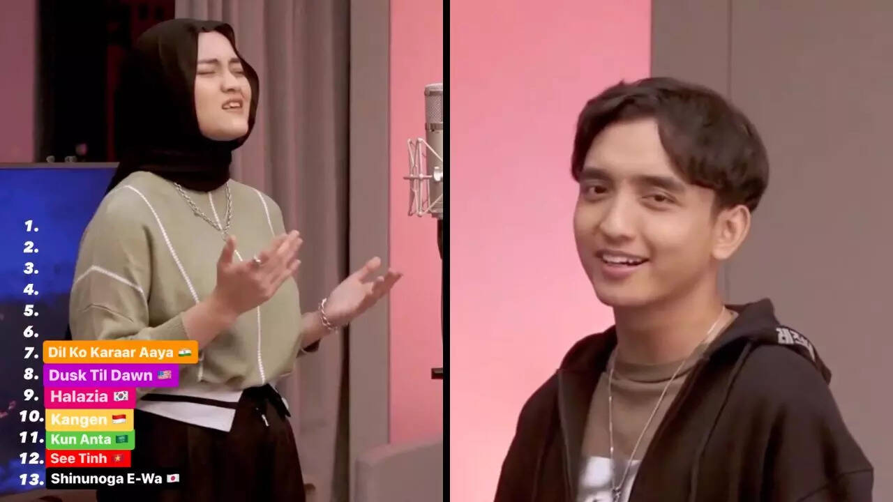 13 songs, 9 languages, 2 singers and 1 minute: This mash-up is truly ...