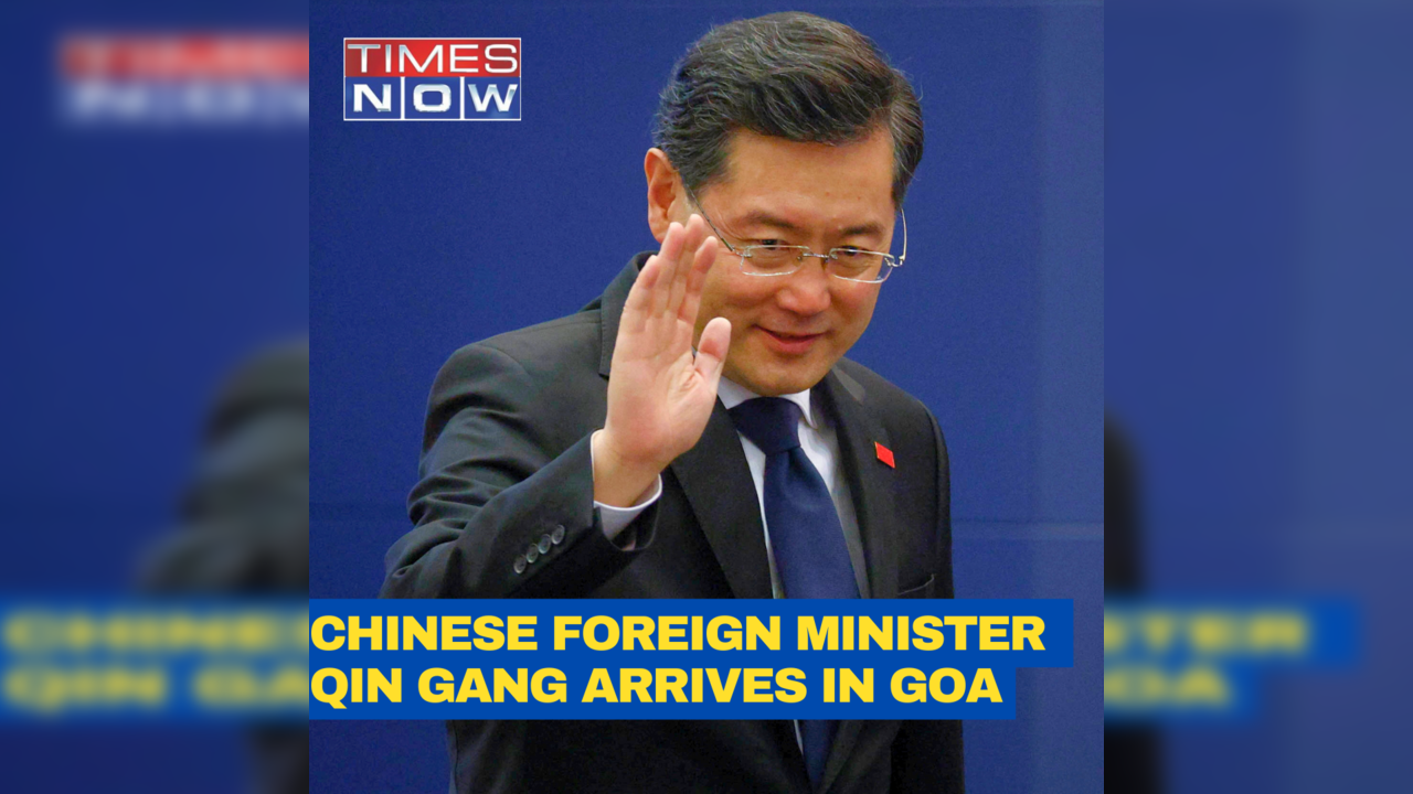 Chinese Foreign Minister Qin Gang Arrives In Goa For SCO Foreign ... Chinese Foreign Minister Qin Gang Arrives In Goa For SCO Foreign ...