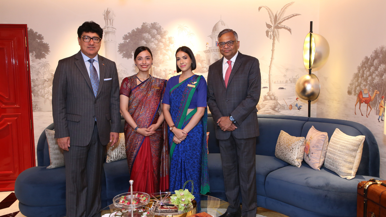 Taj, Air India Unveil The Maharaja Suite; Pay Tribute to Timeless ...